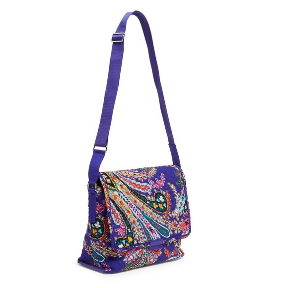 Vera Bradley | Bags | Vera Bradley Signature Iconic Messenger Paisley ...